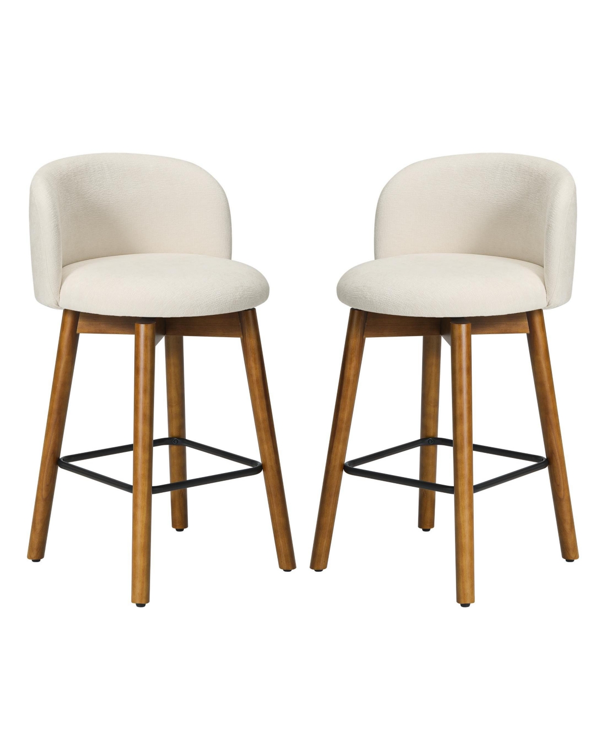 Click here for Modern Chenille Upholstered 26" Counter Heigh... prices