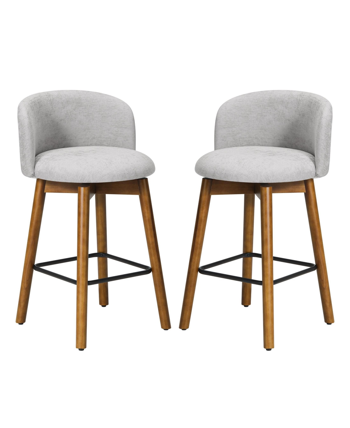 Click here for Modern Chenille Upholstered 26" Counter Heigh... prices