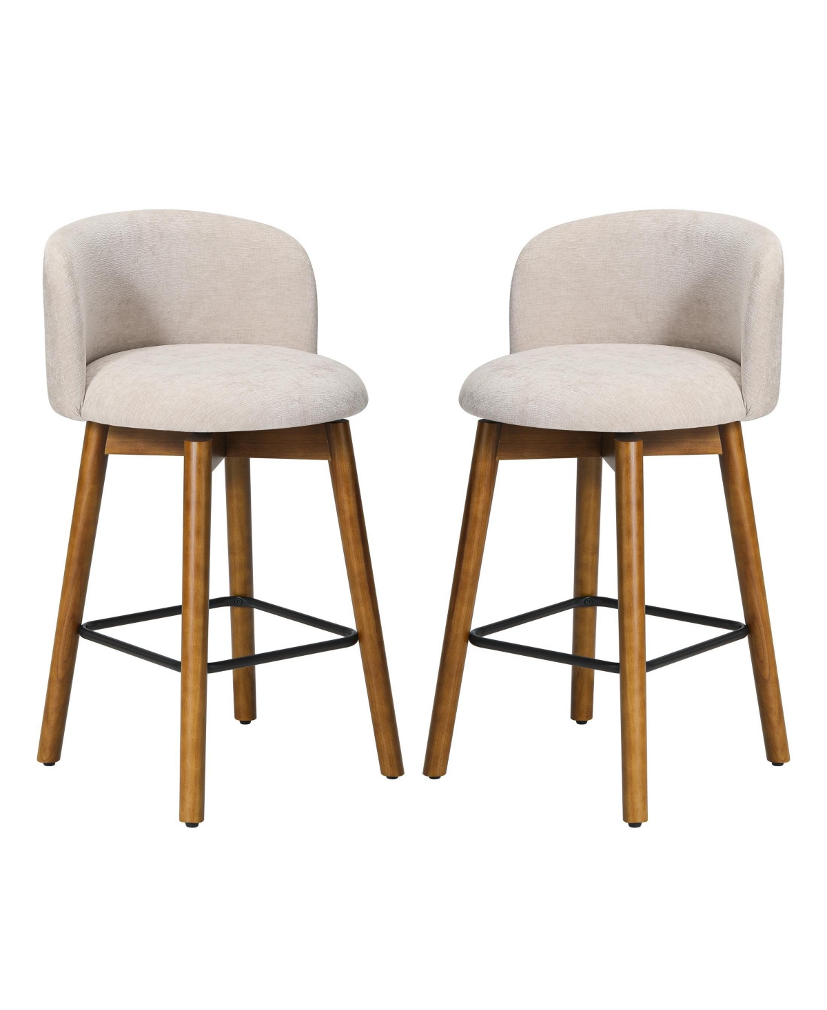 Click here for Modern Chenille Upholstered 26" Counter Heigh... prices