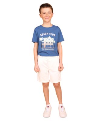B By Brooks Brothers Big Boys Fleece Shorts - Macy's