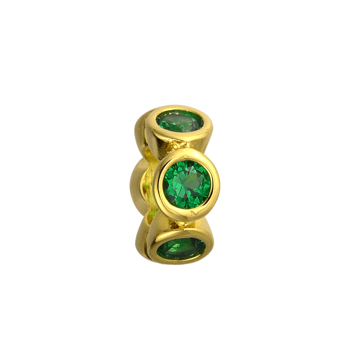 Click here for Bling Jewelry Cubic Zirconia Cz Spacer Charm Bead... prices