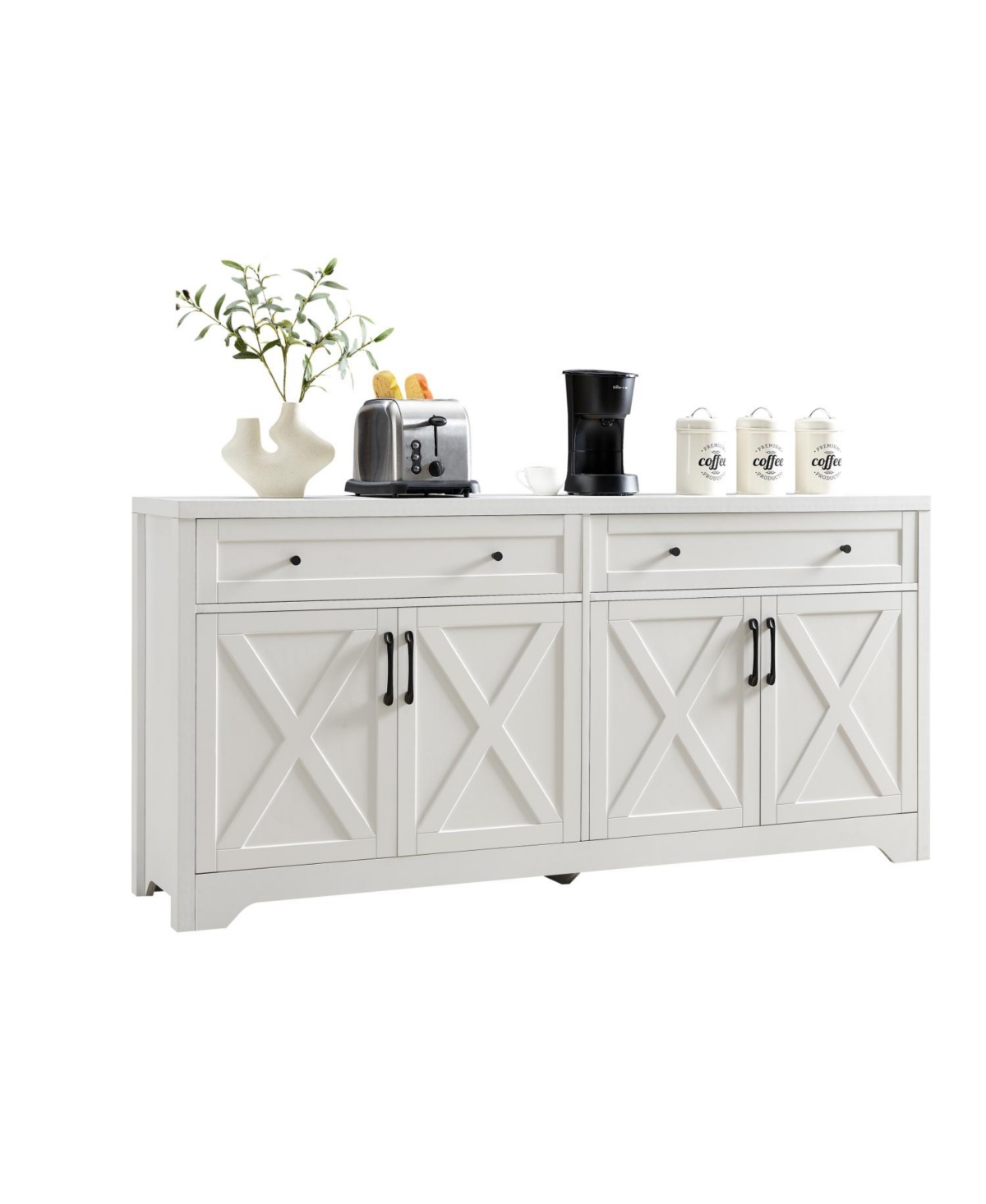 Click here for White 61" Tv Cabinet with Storage - Living Ro... prices