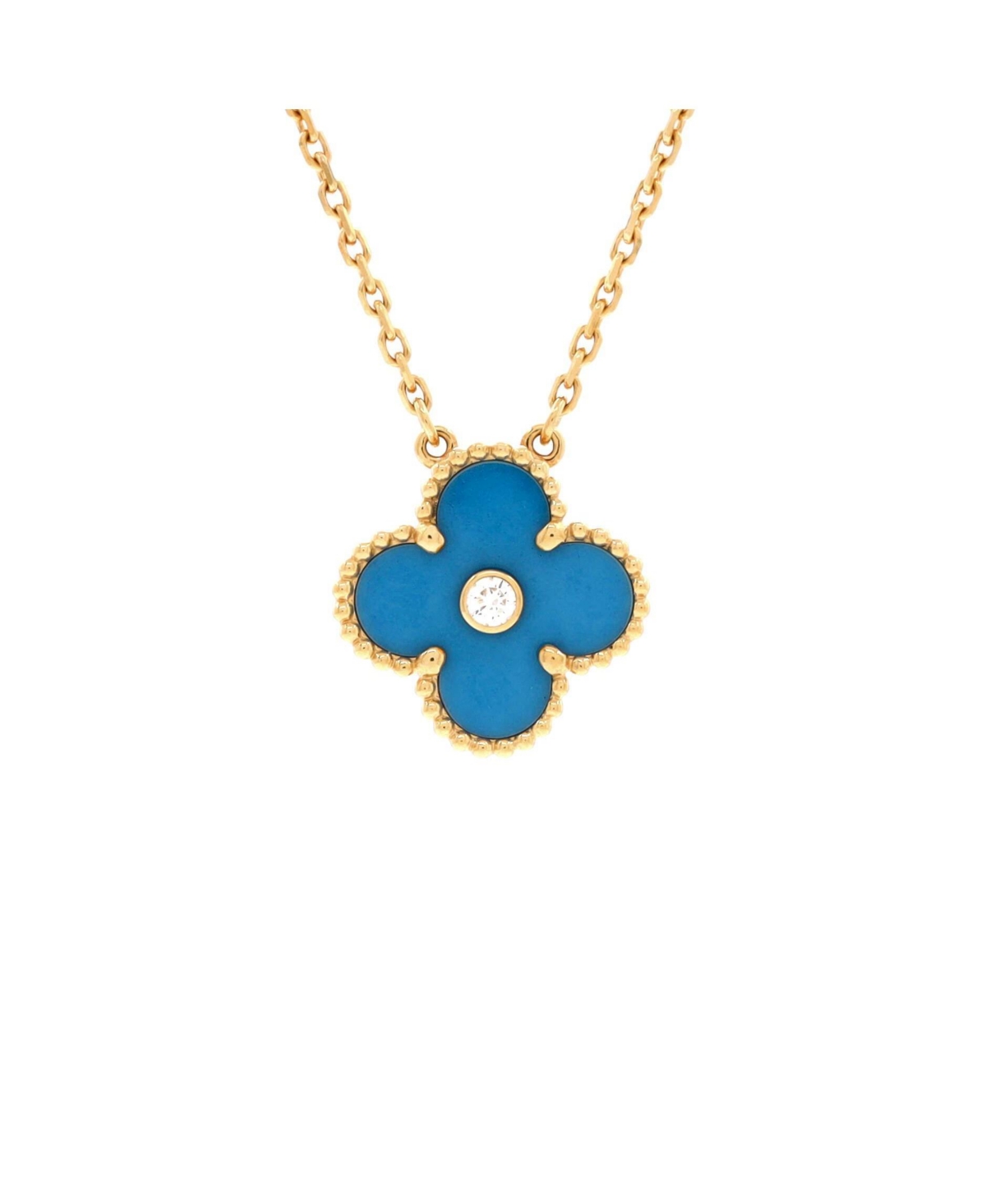 Click here for Pre-Owned Van Cleef & Arpels Vintage Alhambra Pend... prices