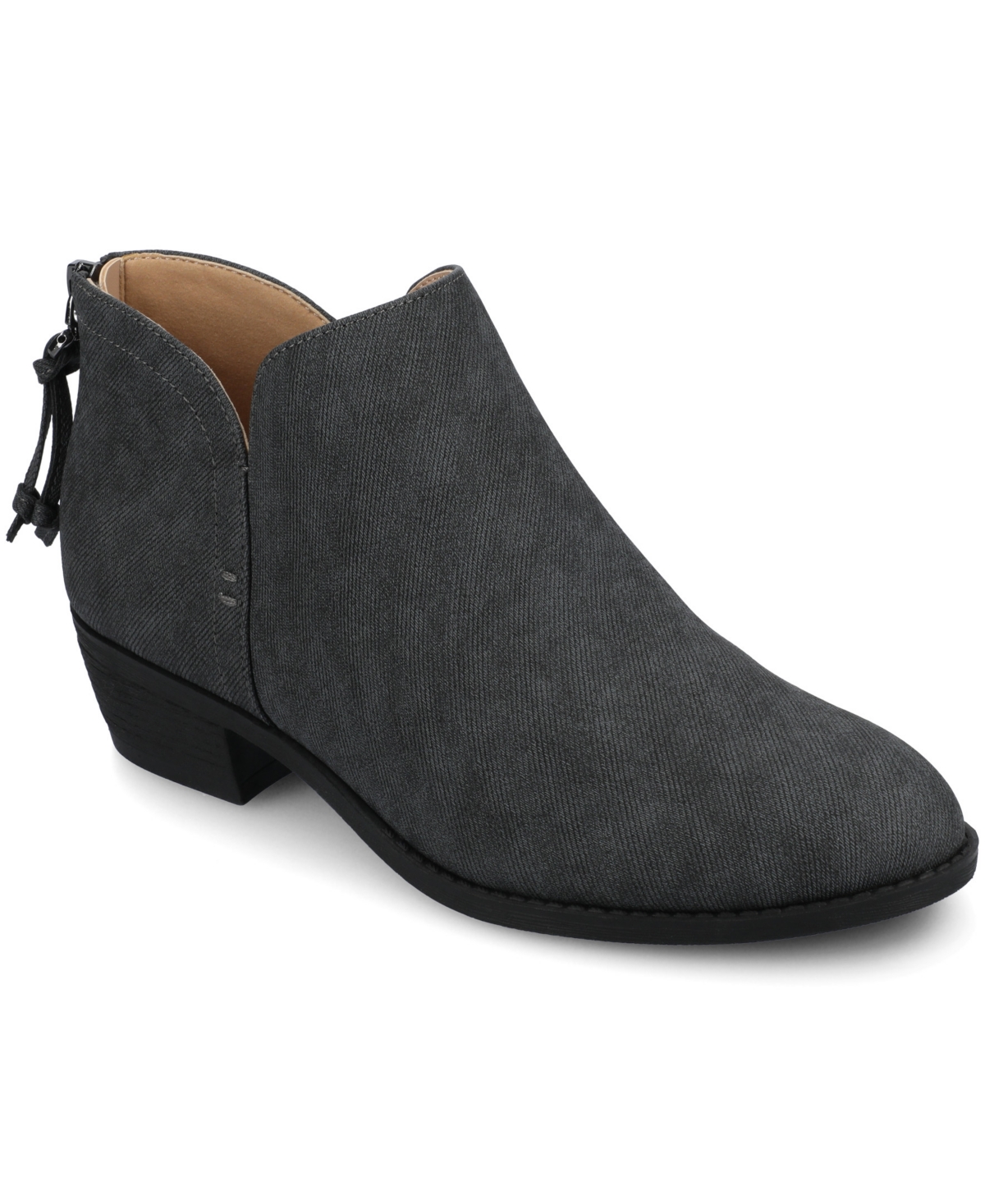 Click here for Journee Collection Womens Livvy Side Split Ankle B... prices