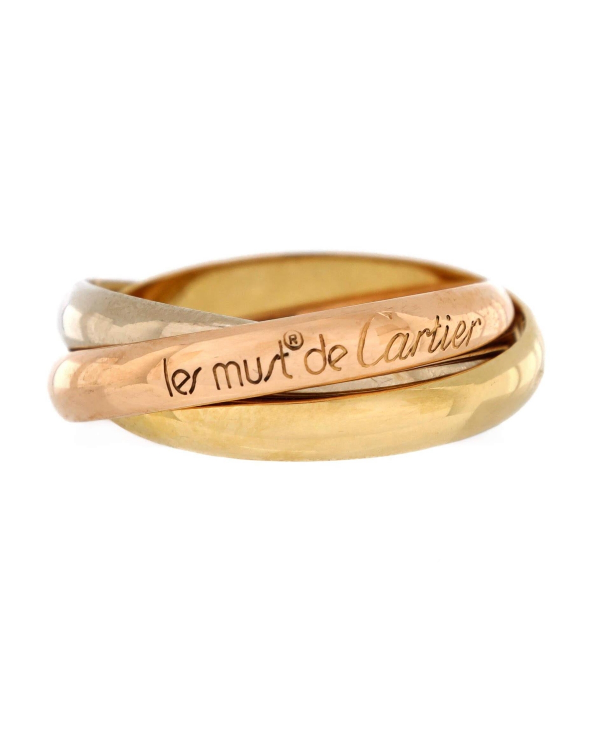 Click here for Pre-Owned Cartier Les Must de Cartier Trinity Ring... prices