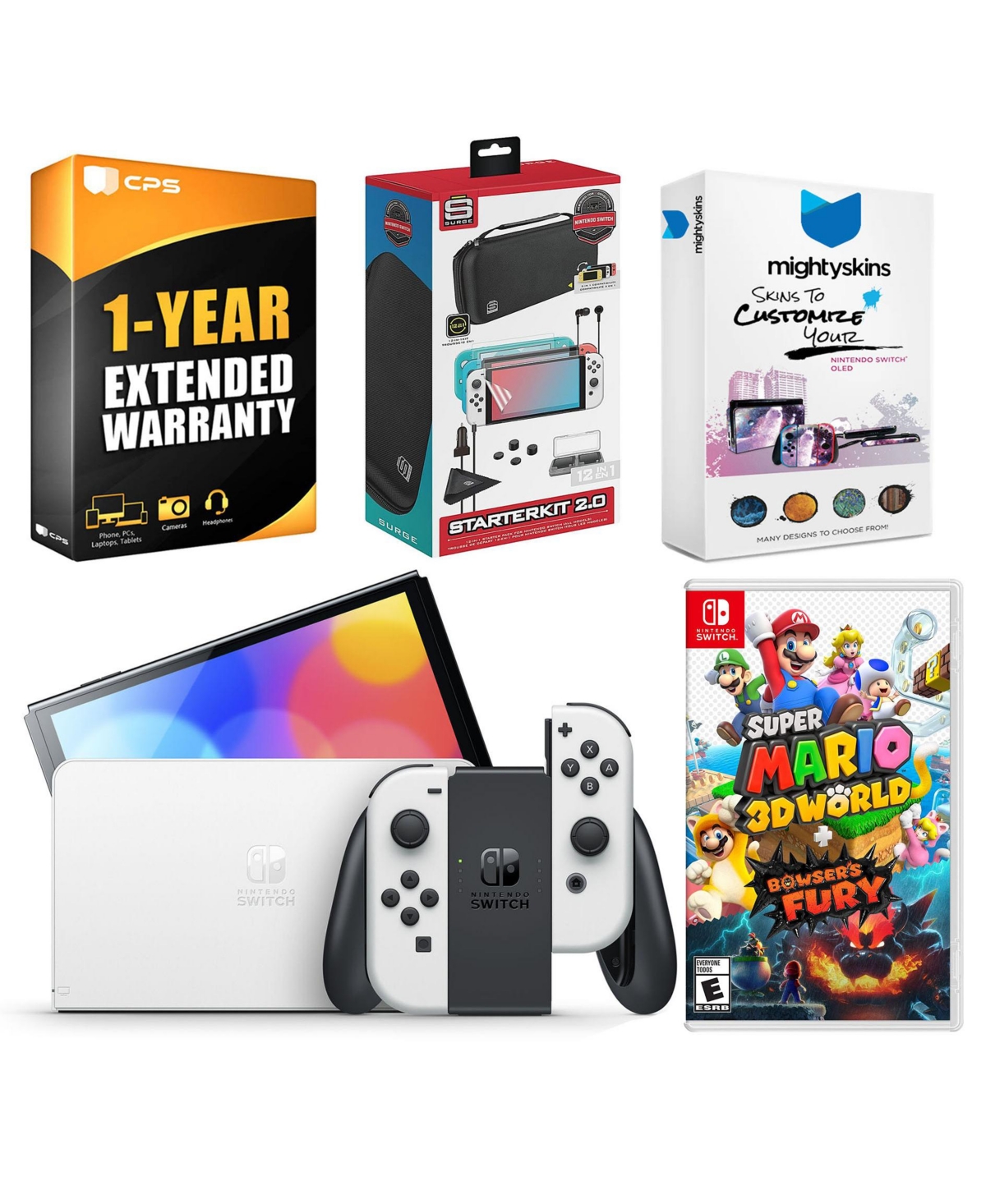 Click here for Nintendo Switch White Oled Console with Super Mari... prices
