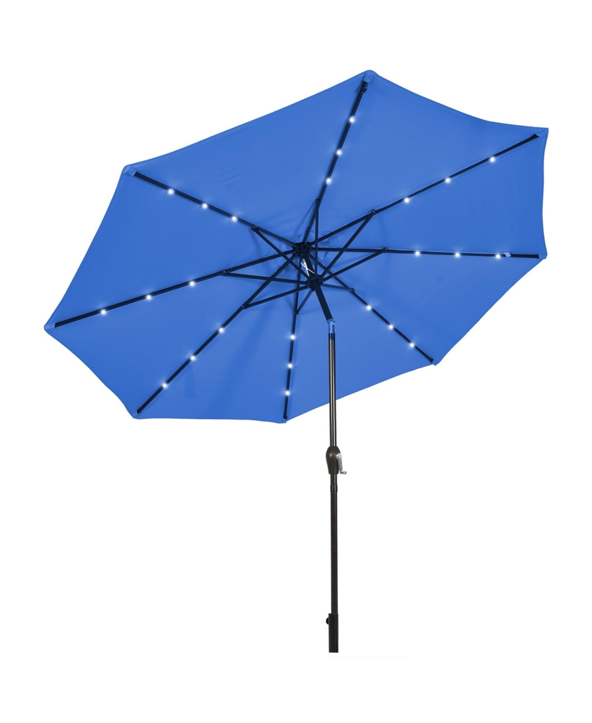 Click here for 10 Feet Outdoor Patio Umbrella with Bright Solar L... prices