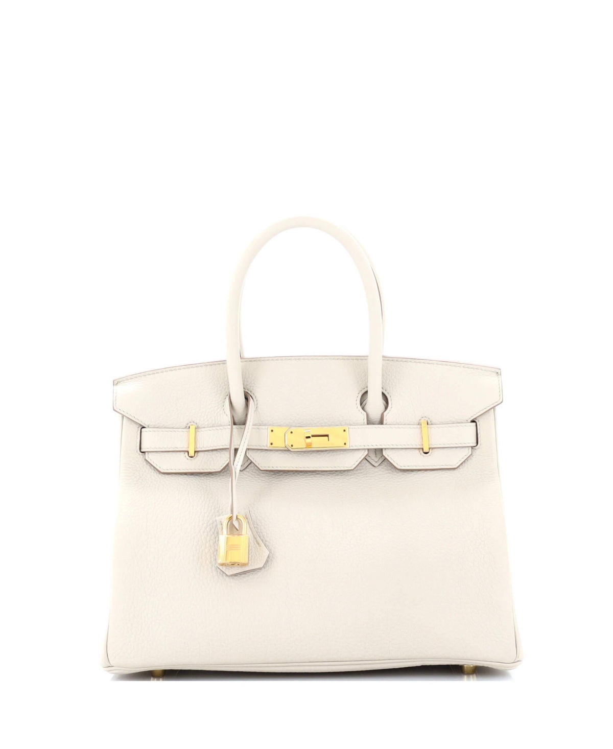 Click here for Pre-Owned Hermes Birkin 30 Handbag Light Togo with... prices