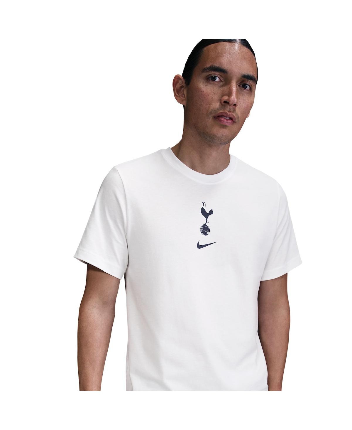 Click here for Nike Mens White Tottenham Hotspur Crest T-Shirt -... prices