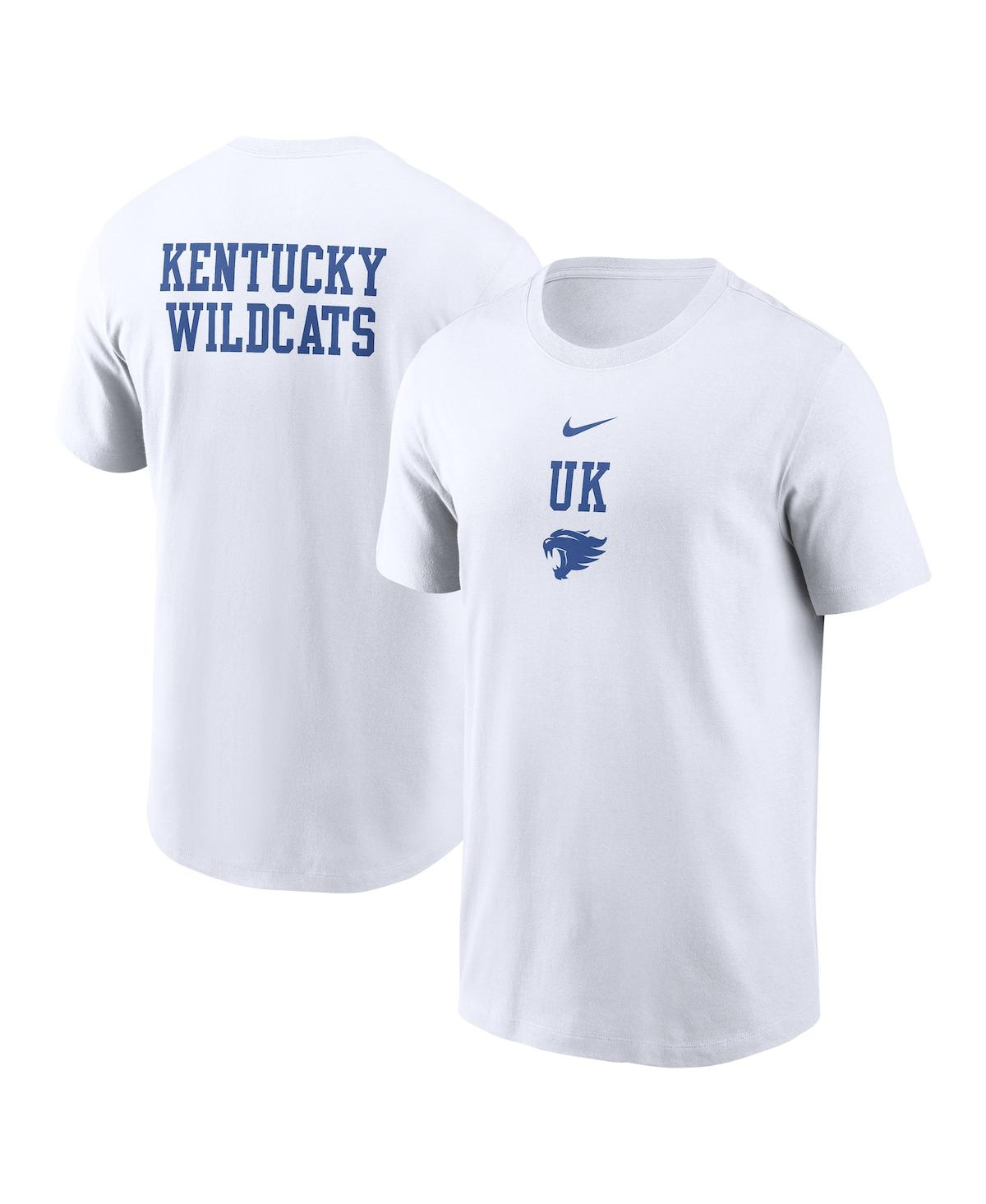Click here for Nike Mens White Kentucky Wildcats 2-Hit Stacked T-... prices