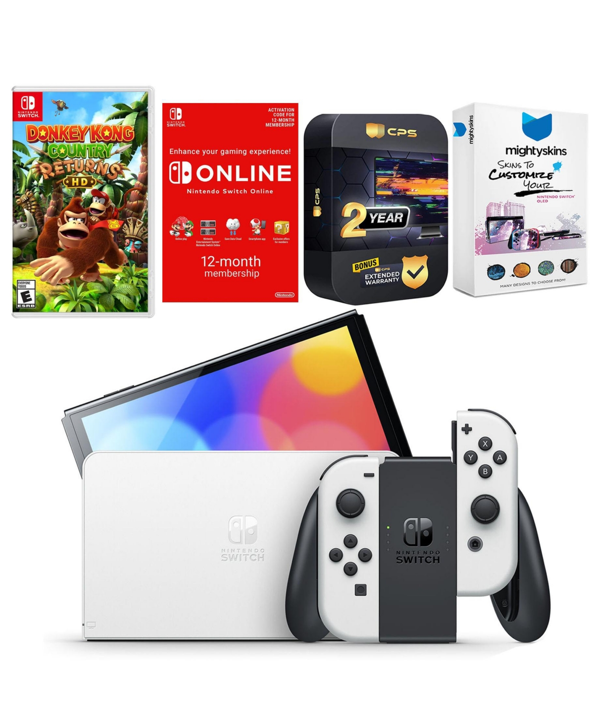 Click here for Nintendo Switch White Oled Console with Donkey Kon... prices