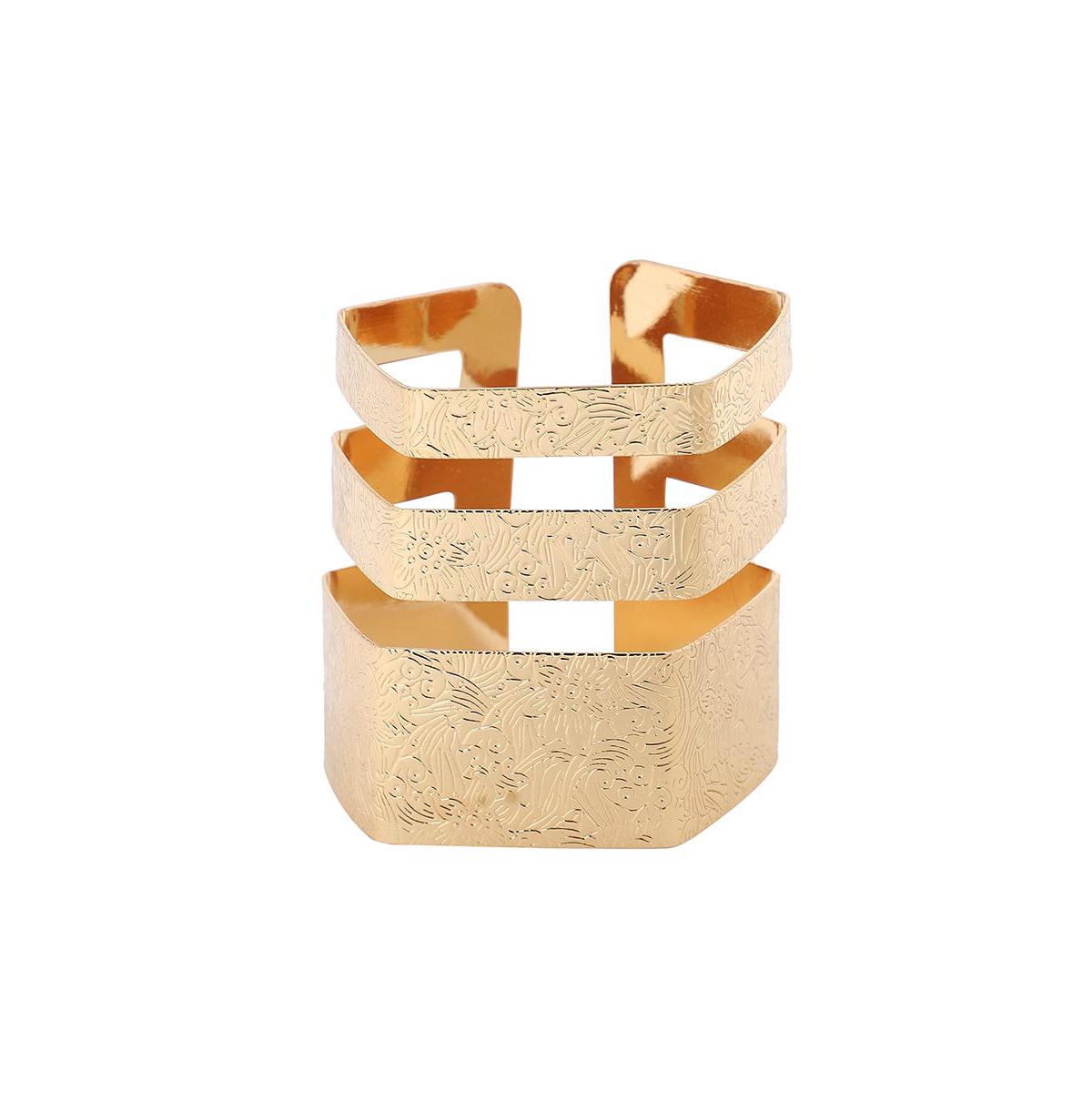 Click here for Sohi Gold-Plated Handcuff Bracelet - Gold prices