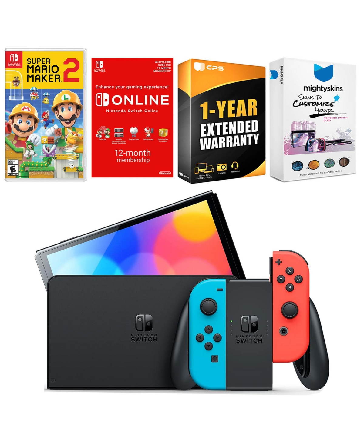 Click here for Nintendo Switch Neon Red & Blue Oled Console with... prices
