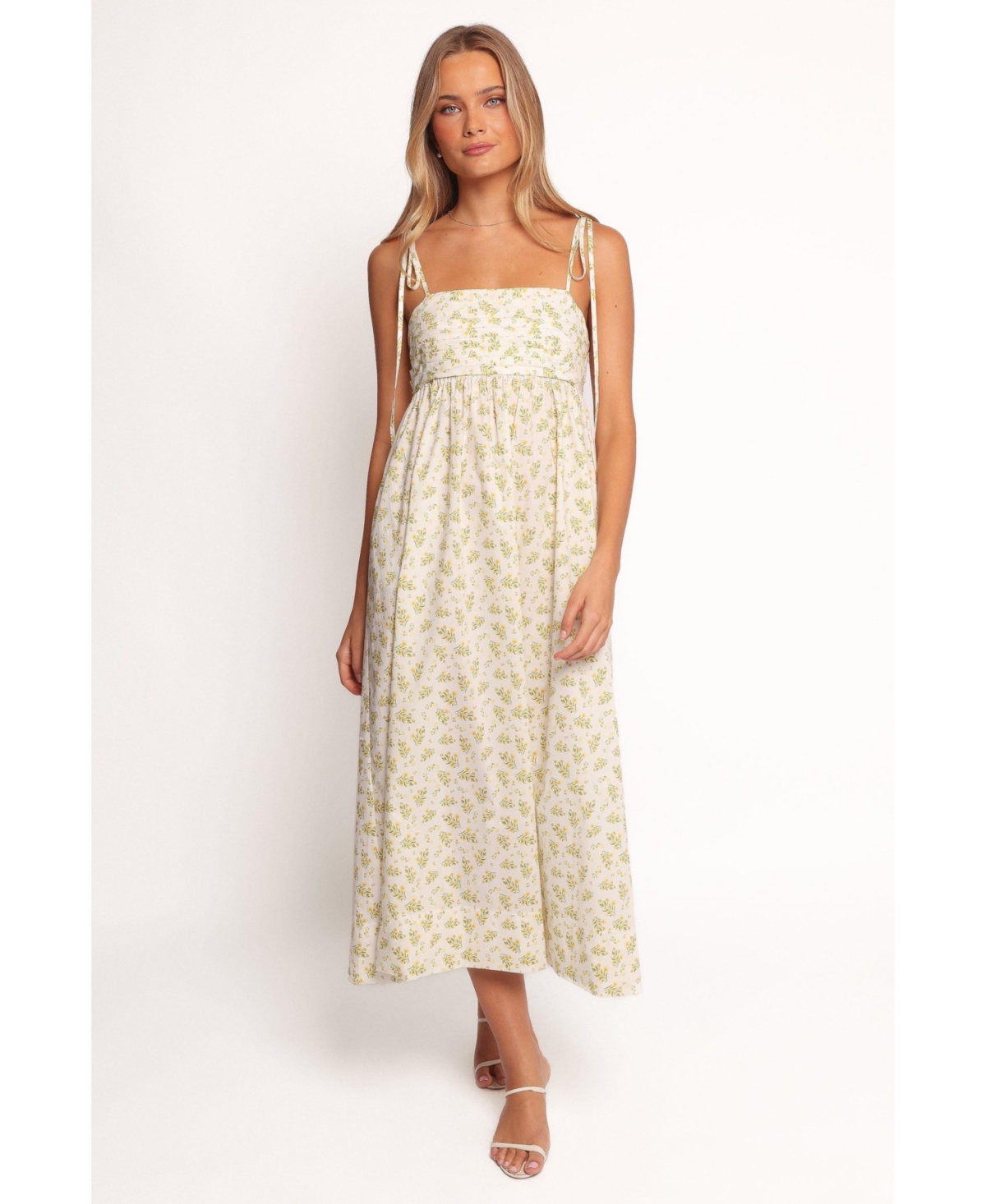 Click here for Petal and Pup Womens Ashtyn Maxi Dress - Yellow fl... prices