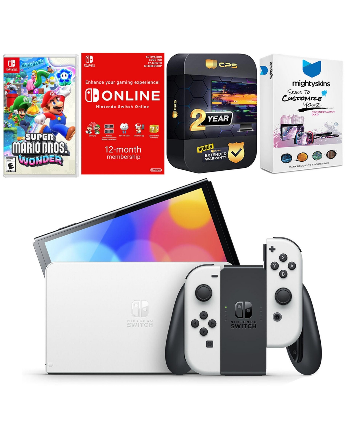 Click here for Nintendo Switch White Oled Console with Super Mari... prices