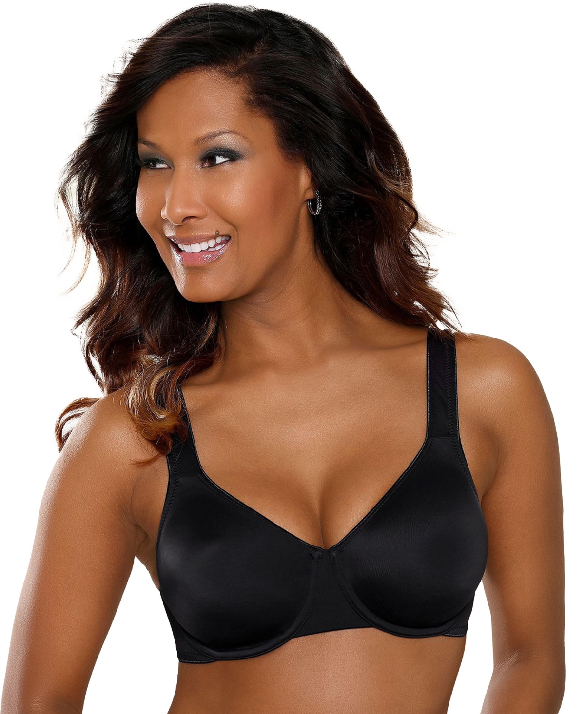 Click here for Lascana Womens Unlined Underwire T-Shirt Bra - Bla... prices