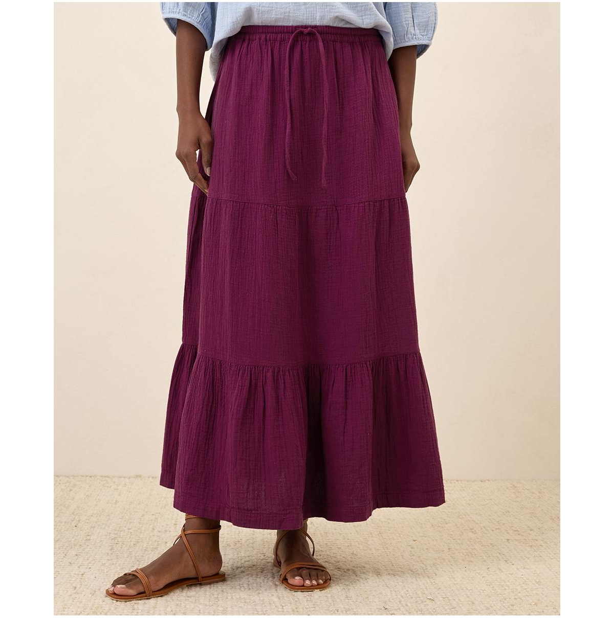 Click here for Pact Womens Organic Cotton Coastal Double Gauze Ti... prices