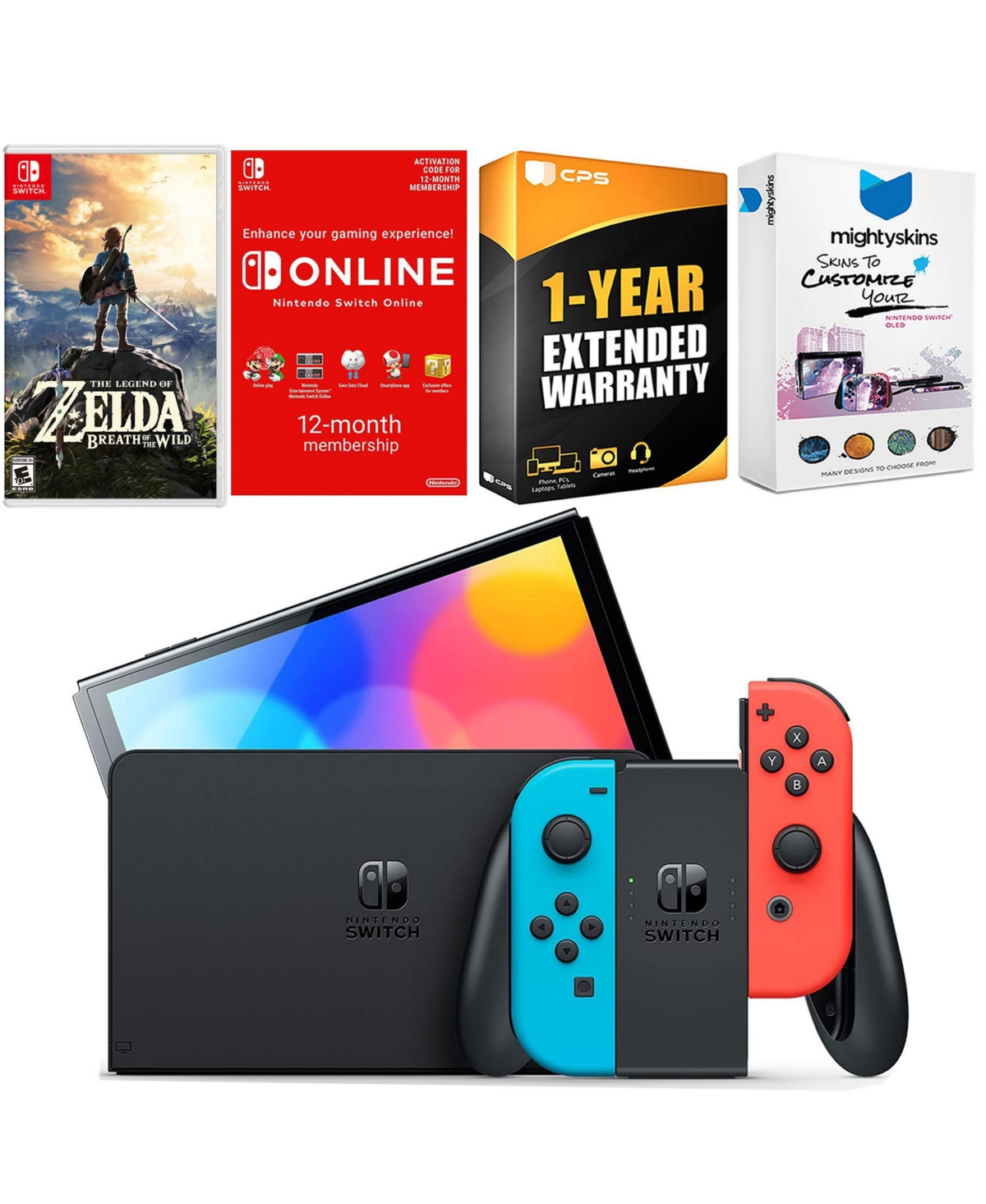 Click here for Nintendo Switch Neon Red & Blue Oled Console with... prices
