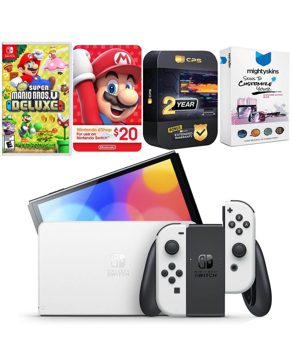 Click here for Nintendo Switch White Oled Console with New Super... prices