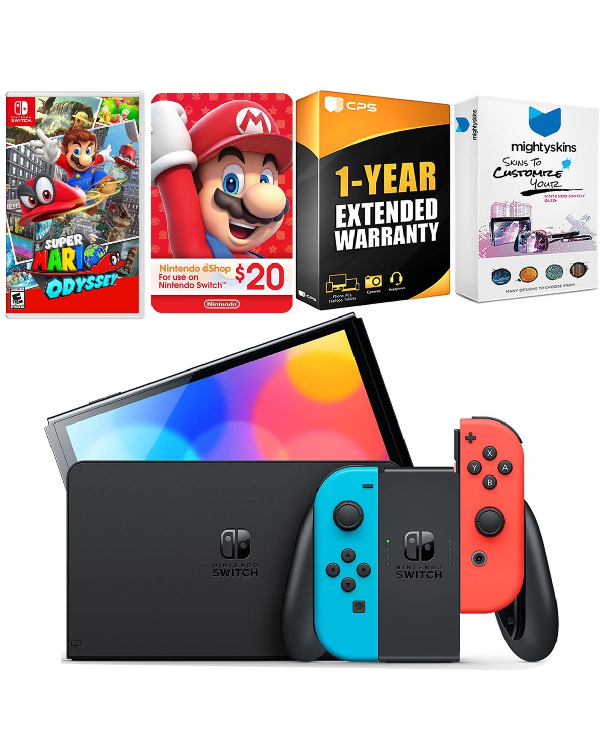 Click here for Nintendo Switch Neon Red & Blue Oled Console with... prices