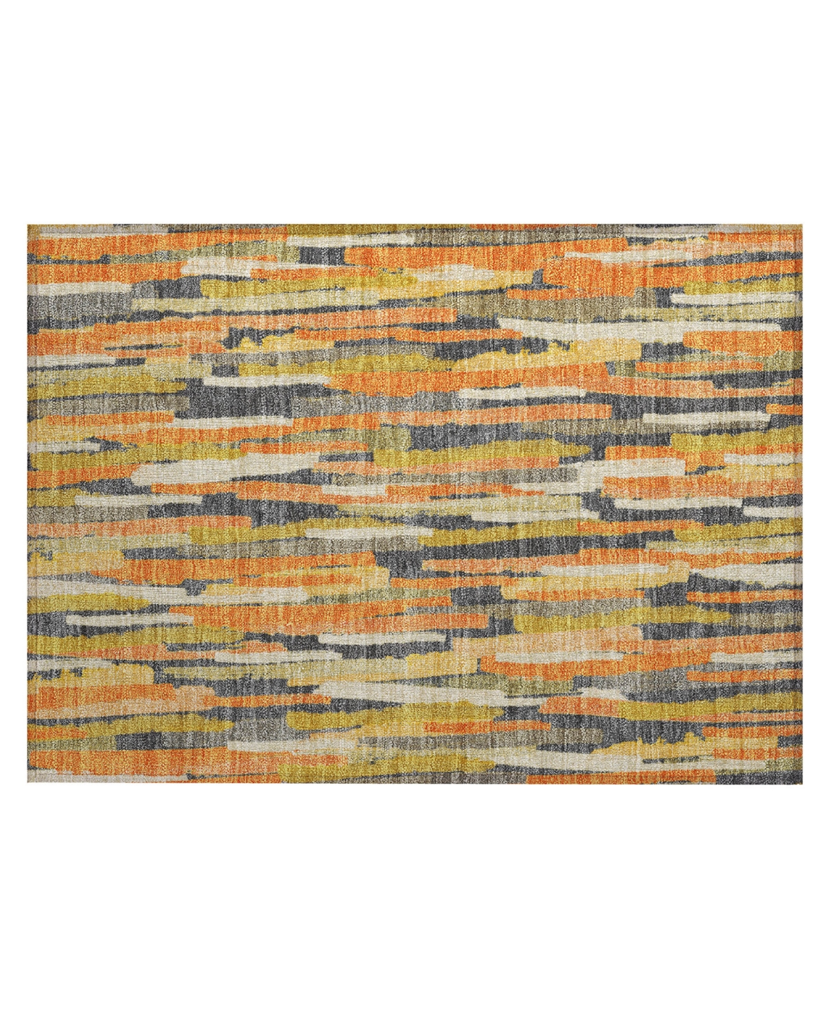 Click here for Addison Chantille ACN1317 18x26 Area Rug - Orange prices