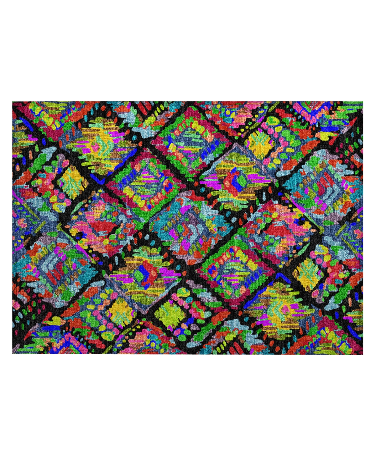 Click here for Addison Chantille ACN1327 18x26 Area Rug - Black prices