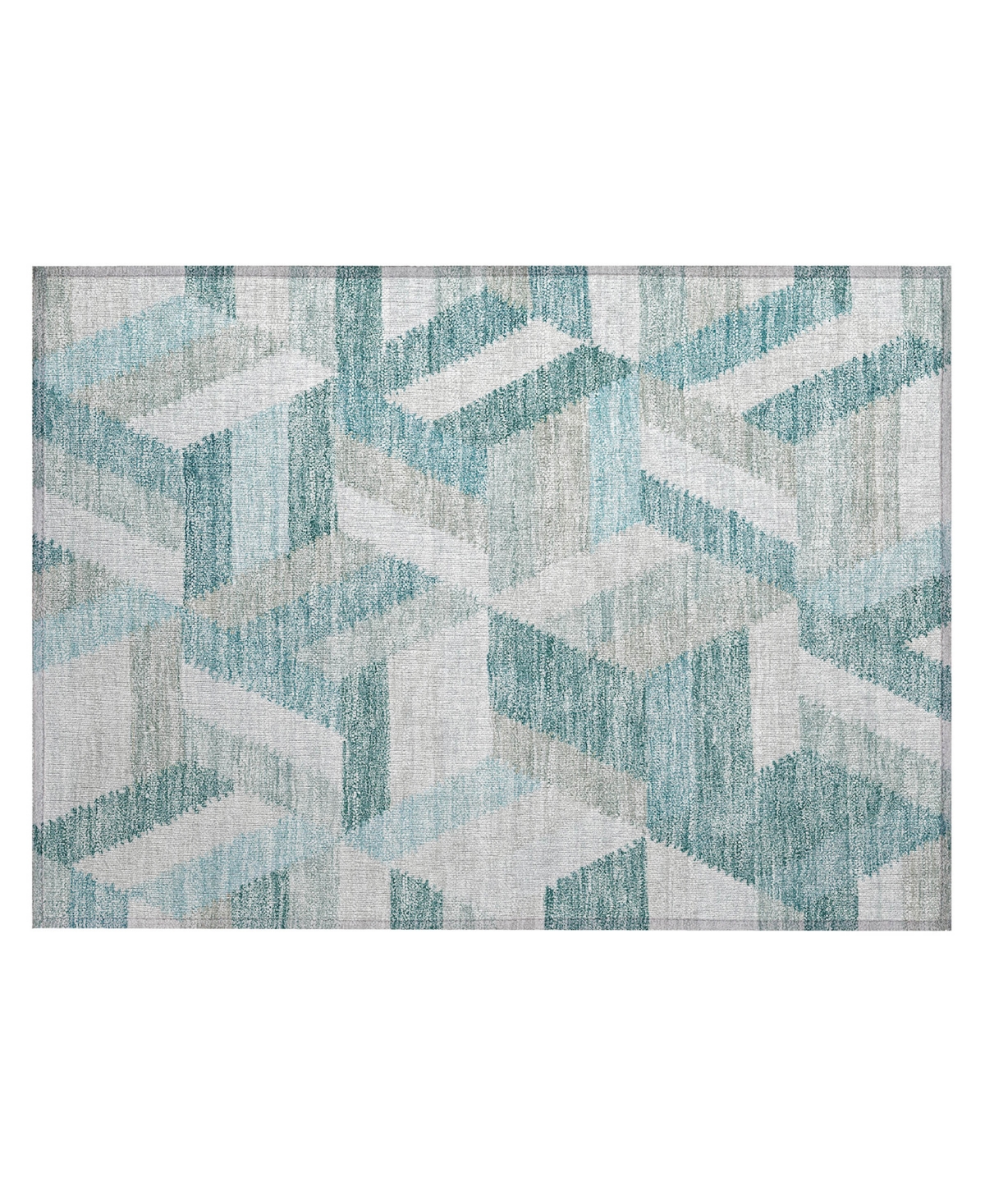 Click here for Addison Chantille ACN1241 18x26 Area Rug - Teal prices