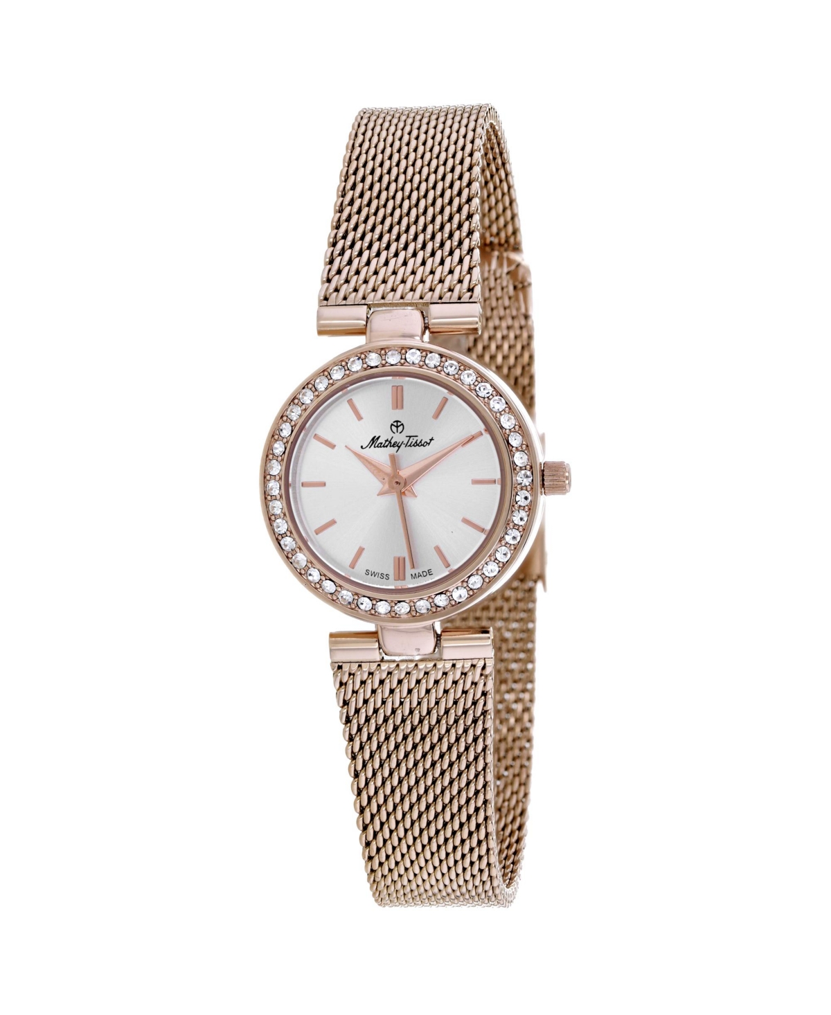 Click here for Mathey Tissot Womens Fleury Xv Silver Dial Watch -... prices