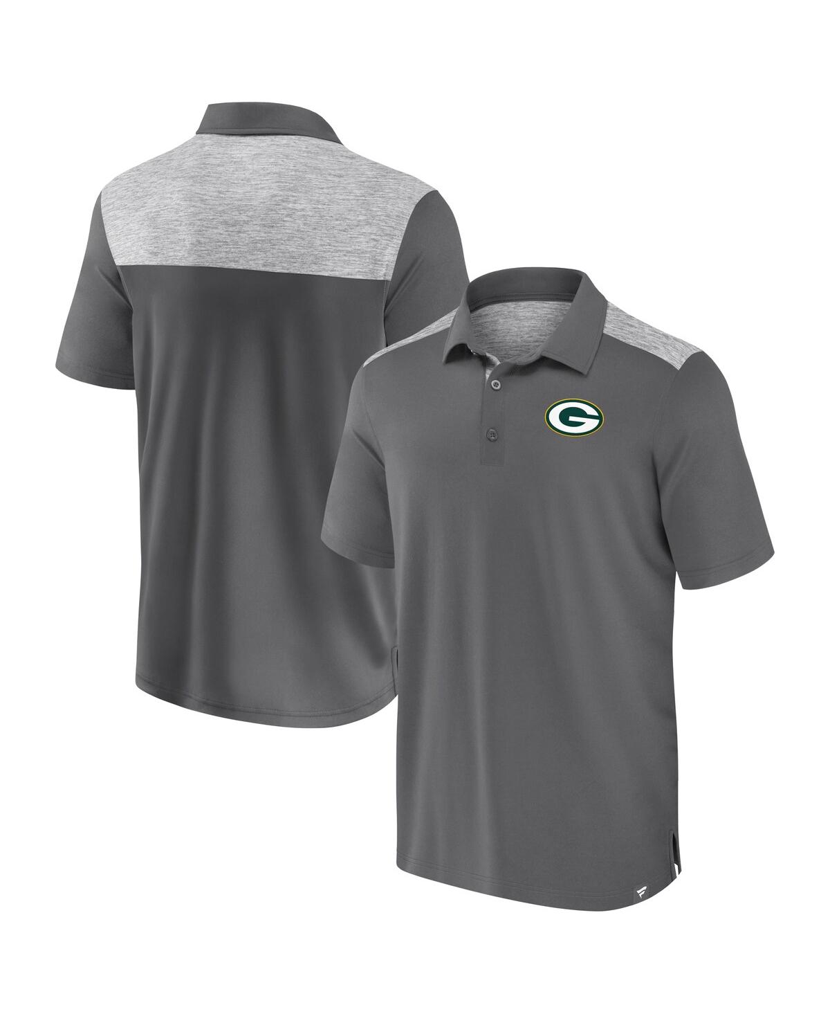 Click here for Fanatics Mens Gray Green Bay Packers Long Shot Pol... prices