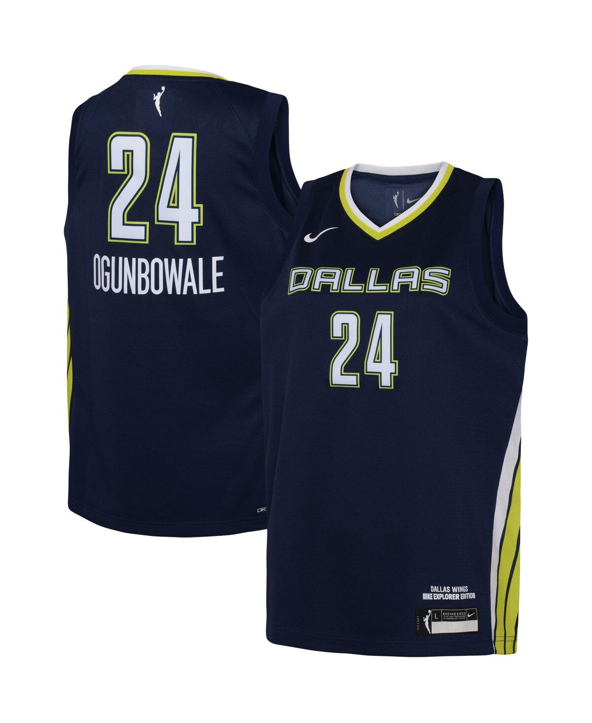 Click here for Nike Big Boys and Girls Arike Ogunbowale Navy Dall... prices