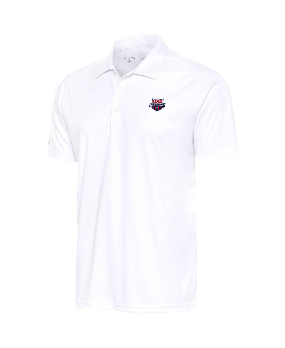 Click here for Antigua Mens White Usa Swimming Tribute Polo Shirt... prices