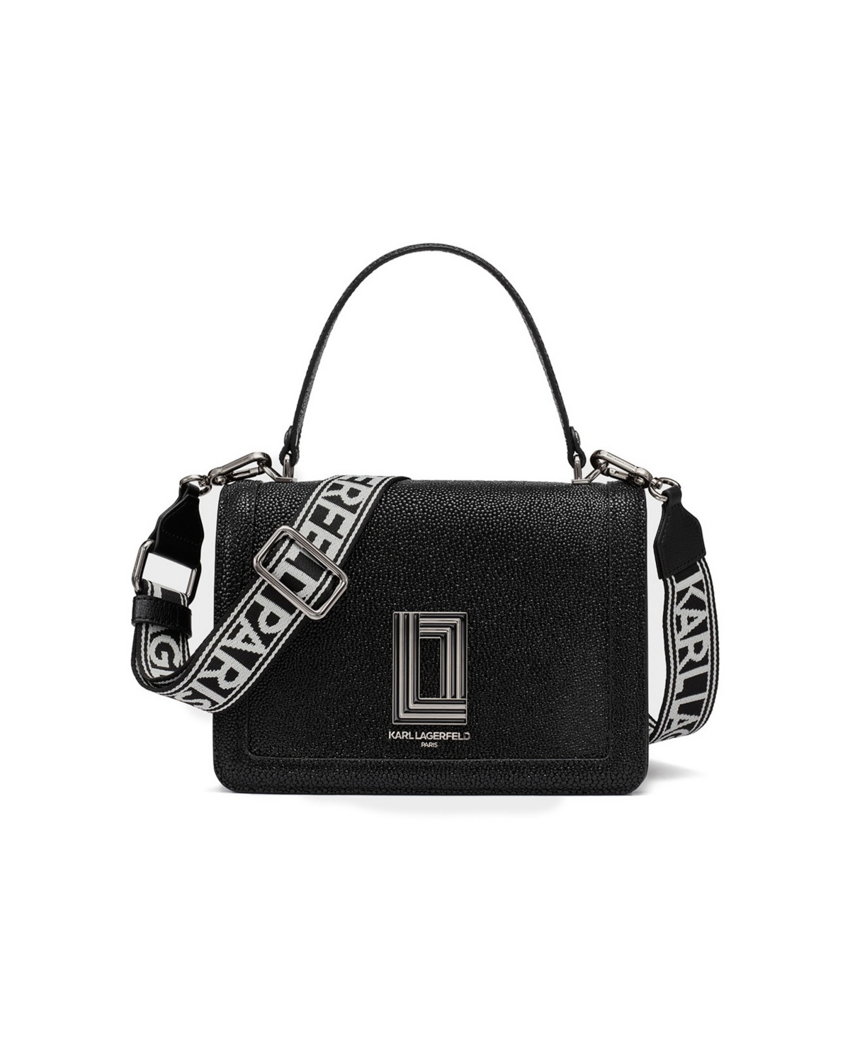 Click here for Karl Lagerfeld Paris Simone Crossbody Bag - Black prices