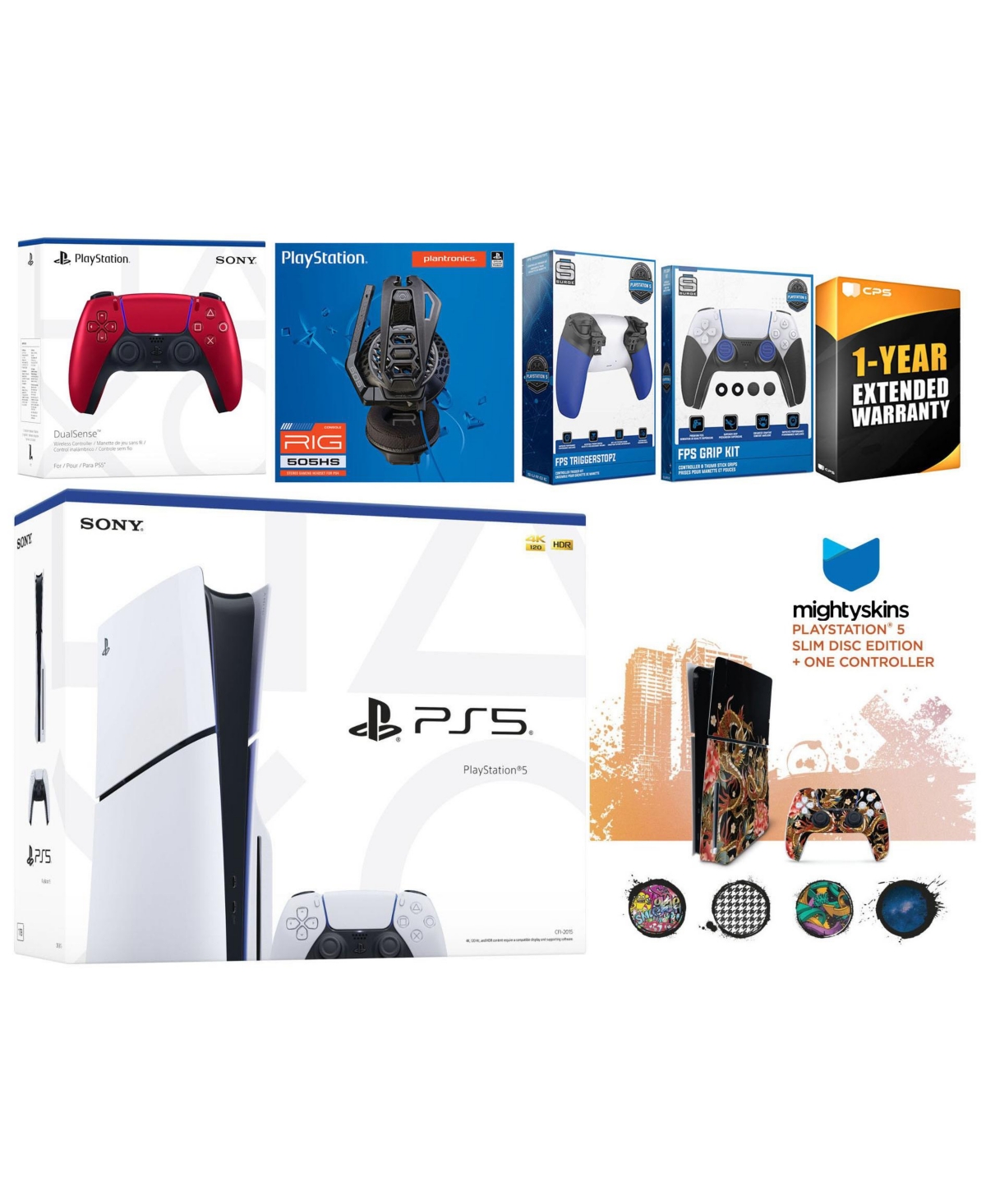 Click here for Sony Playstation 5 Slim Disc with Extra Volcanic R... prices