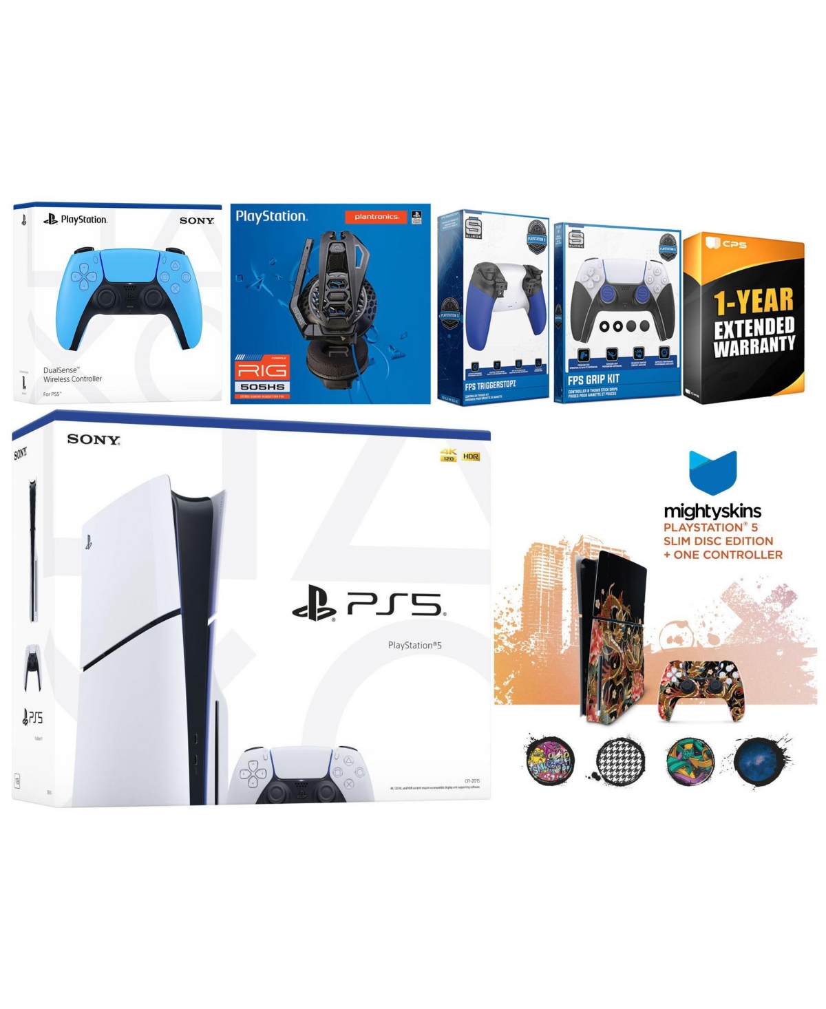 Click here for Sony Playstation 5 Slim Disc with Extra Volcanic R... prices