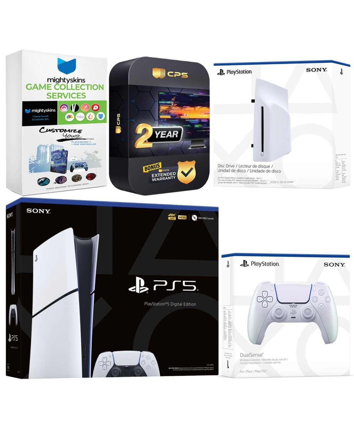 Click here for Sony PlayStation 5 Slim Digital Bundle with Disc D... prices