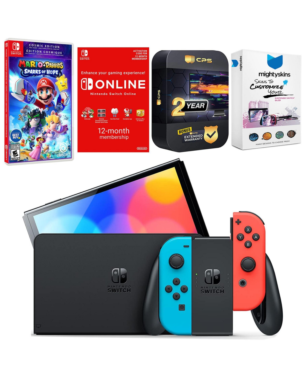 Click here for Nintendo Switch Neon Red & Blue Oled Console with... prices