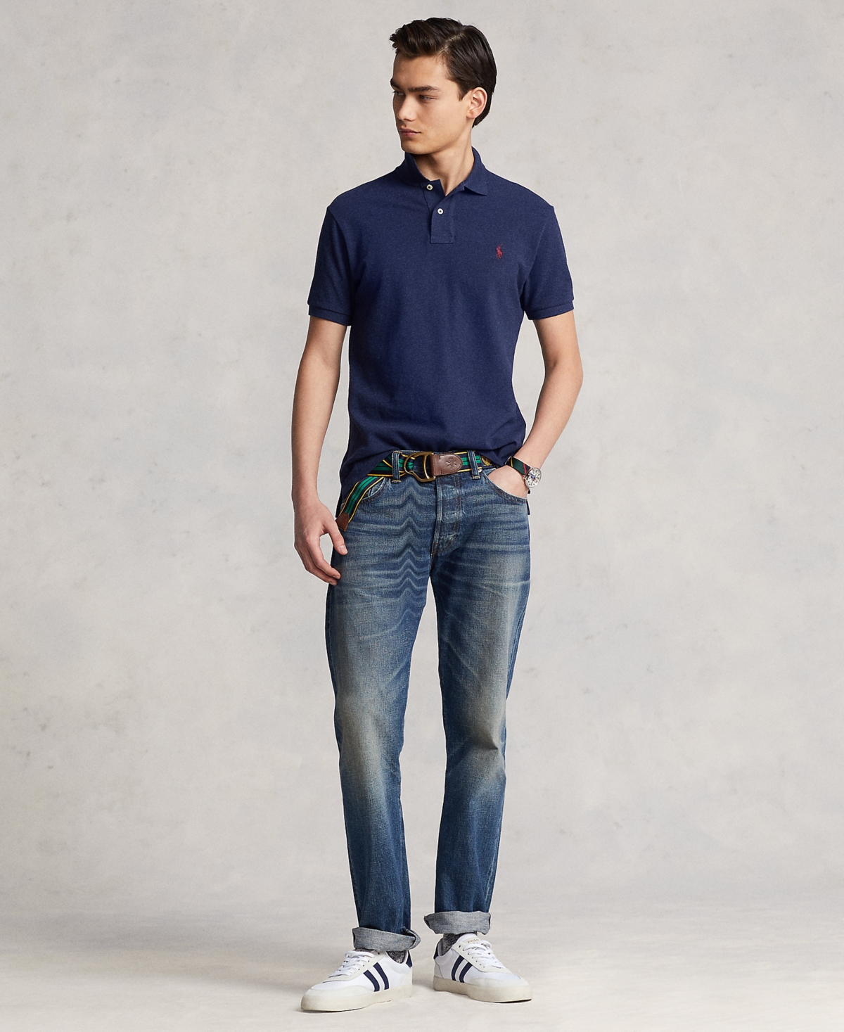 Click here for Polo Ralph Lauren Mens Classic-Fit Cotton Polo Shi... prices