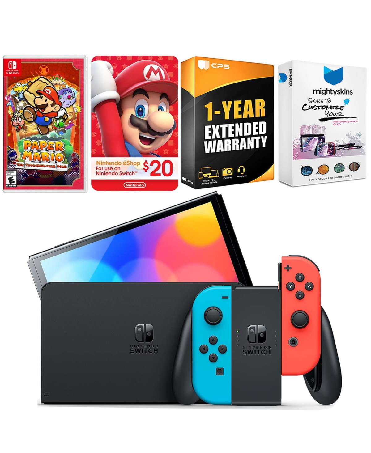 Click here for Nintendo Switch Neon Red & Blue Oled Console with... prices