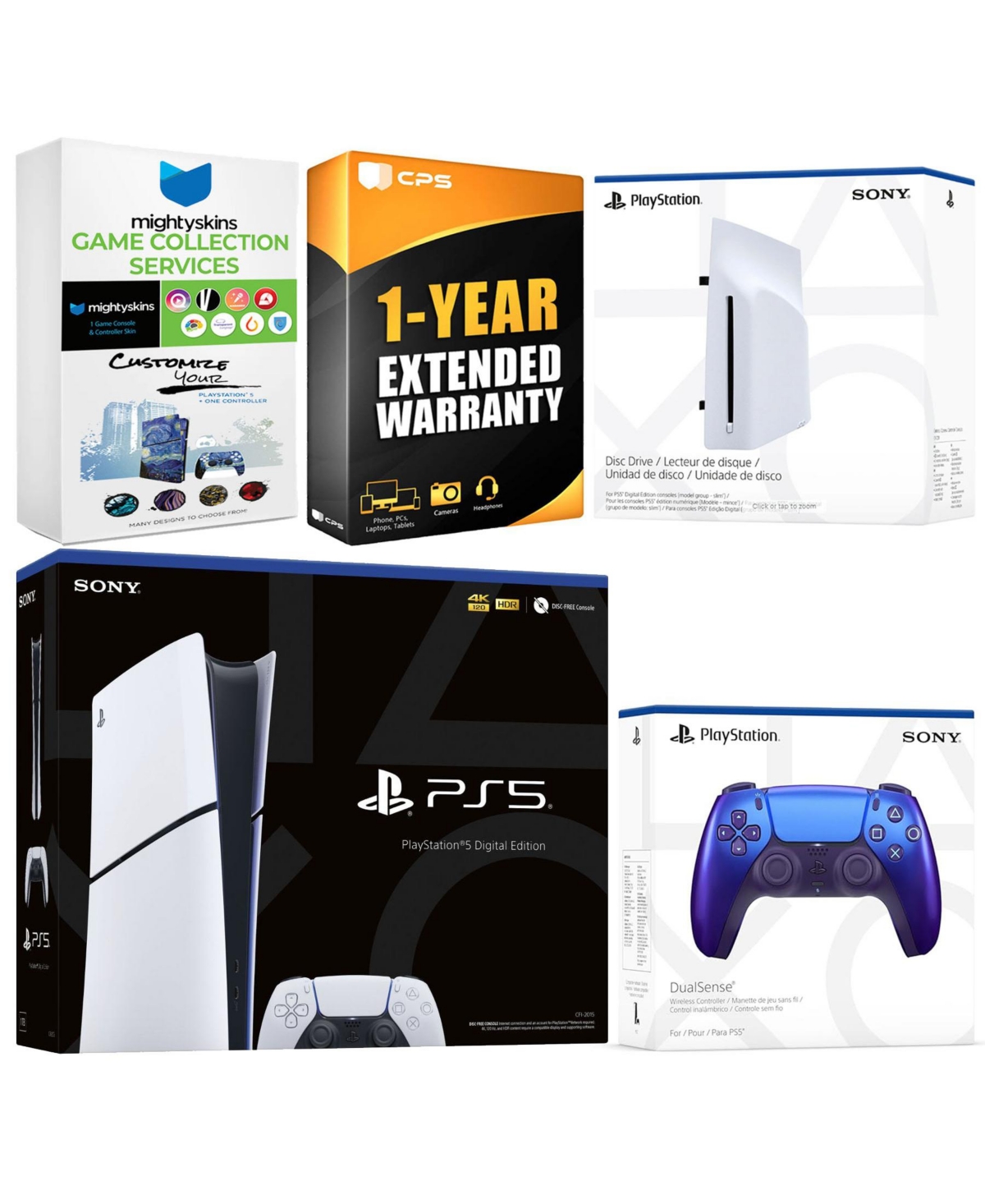 Click here for Sony PlayStation 5 Slim Digital Bundle with Disc D... prices