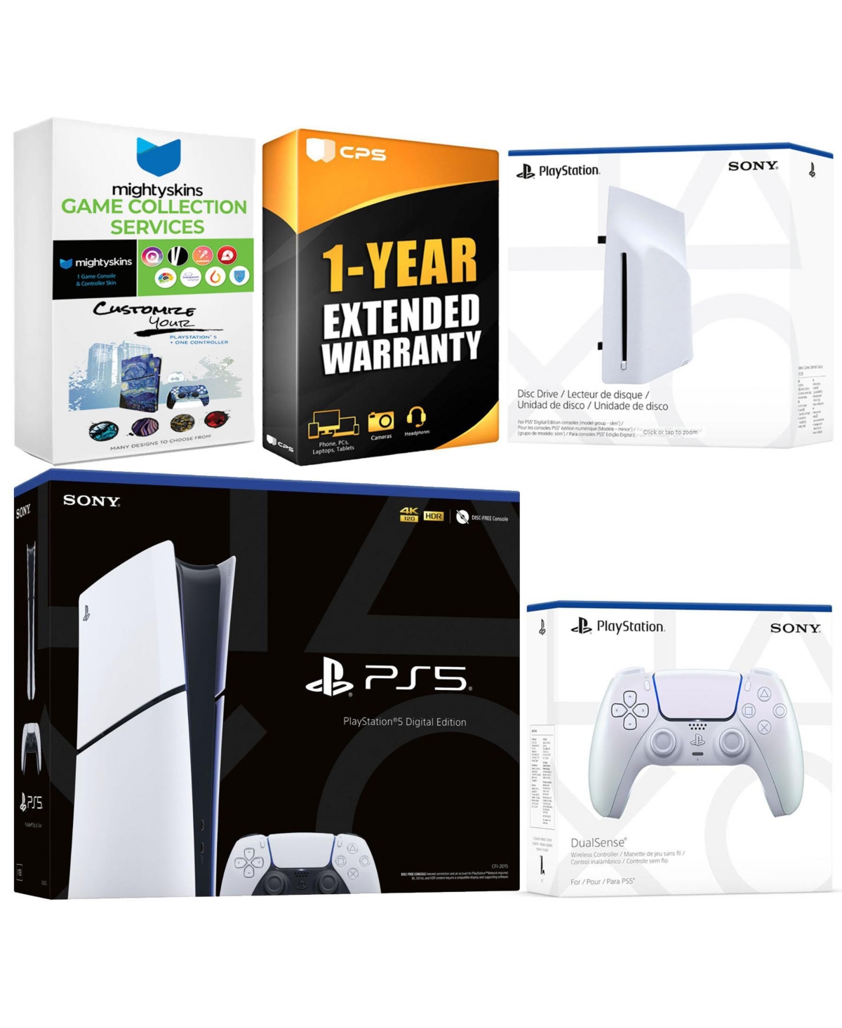 Click here for Sony PlayStation 5 Slim Digital Bundle with Disc D... prices