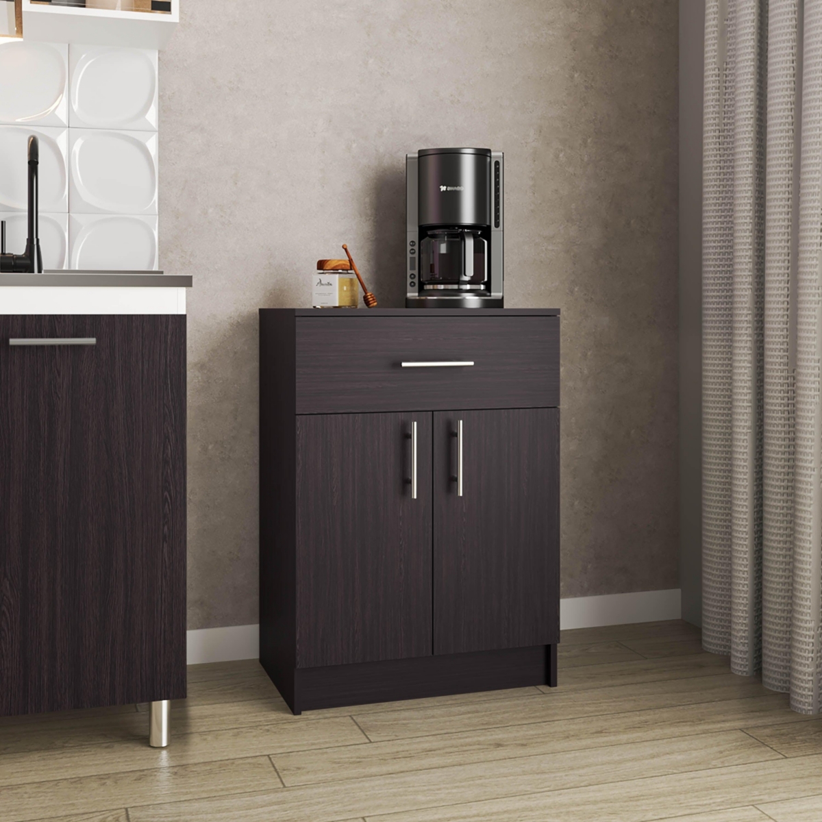Click here for Barbados Pantry Organizer Cabinet with One Drawer... prices