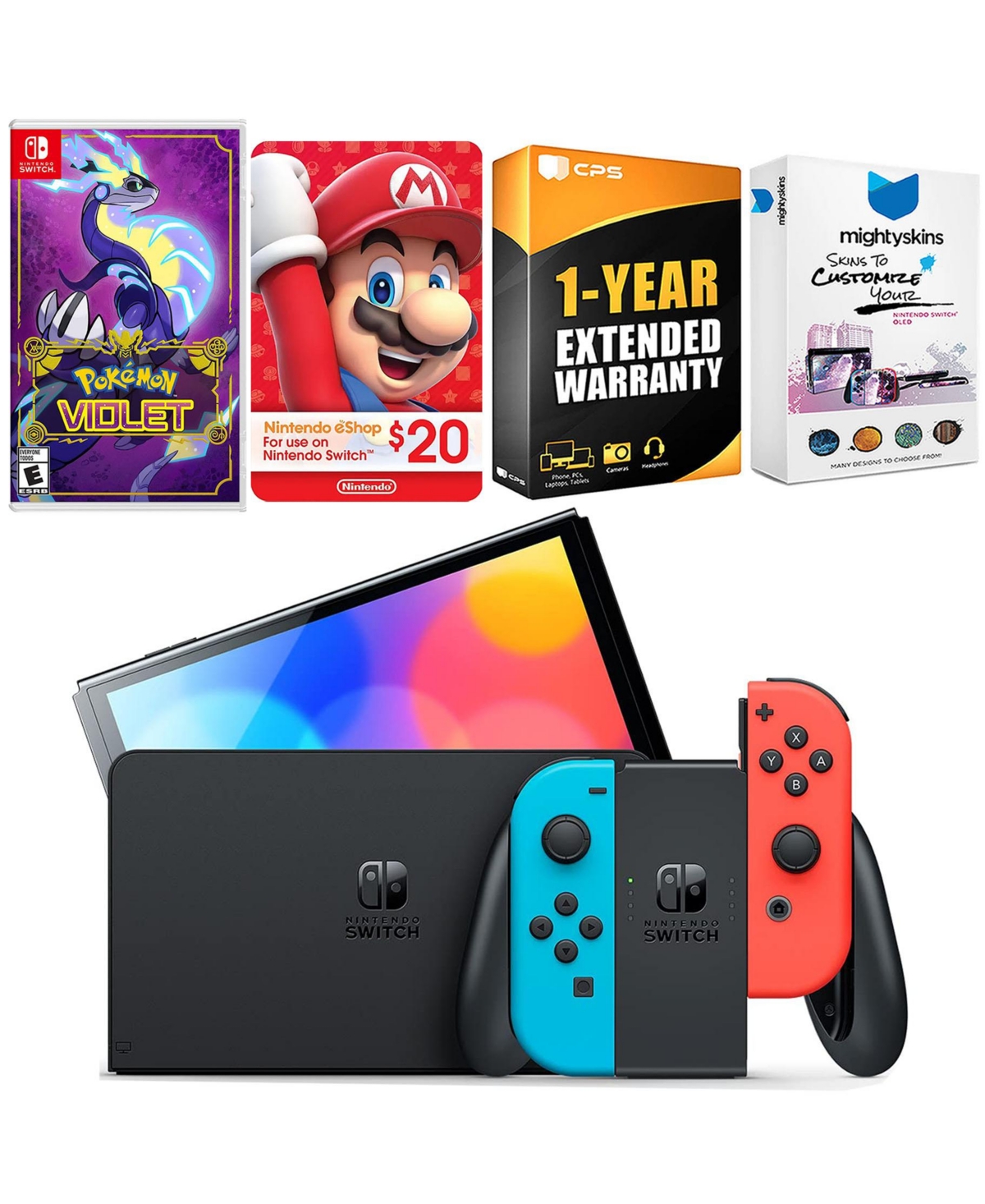 Click here for Nintendo Switch Neon Red & Blue Oled Console with... prices