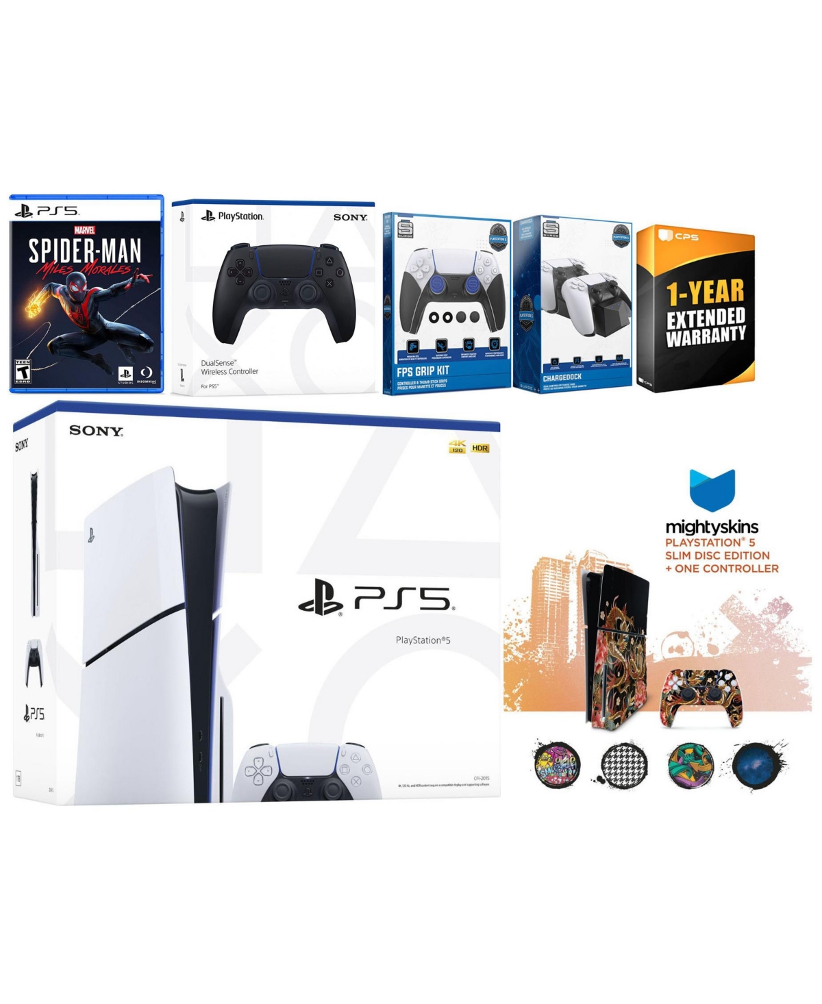 Click here for Sony Playstation 5 Slim Disc with Spider-Man: Mile... prices