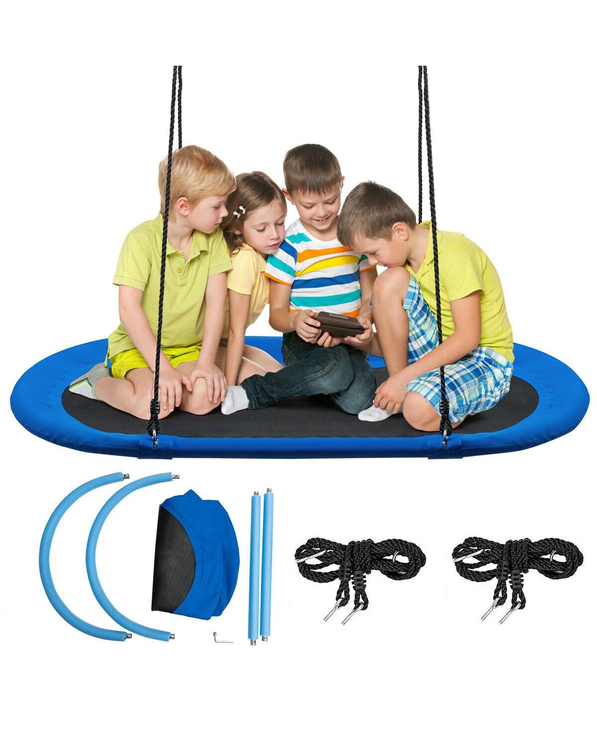 Click here for Sugift 60 Inch Saucer Surf Outdoor Adjustable Swin... prices