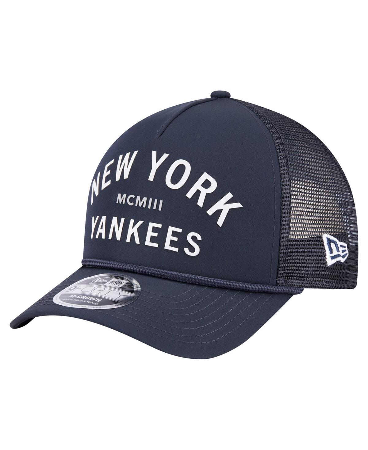 Click here for New Era Mens Navy New York Yankees Minimalist 9FOR... prices