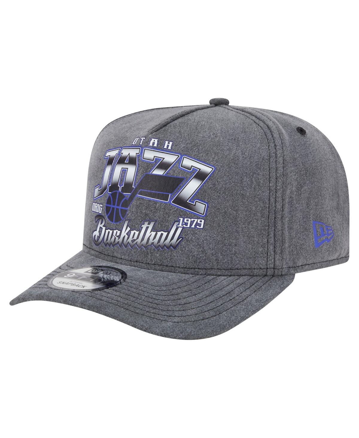 Click here for New Era Mens Charcoal Utah Jazz Throwback Washed P... prices