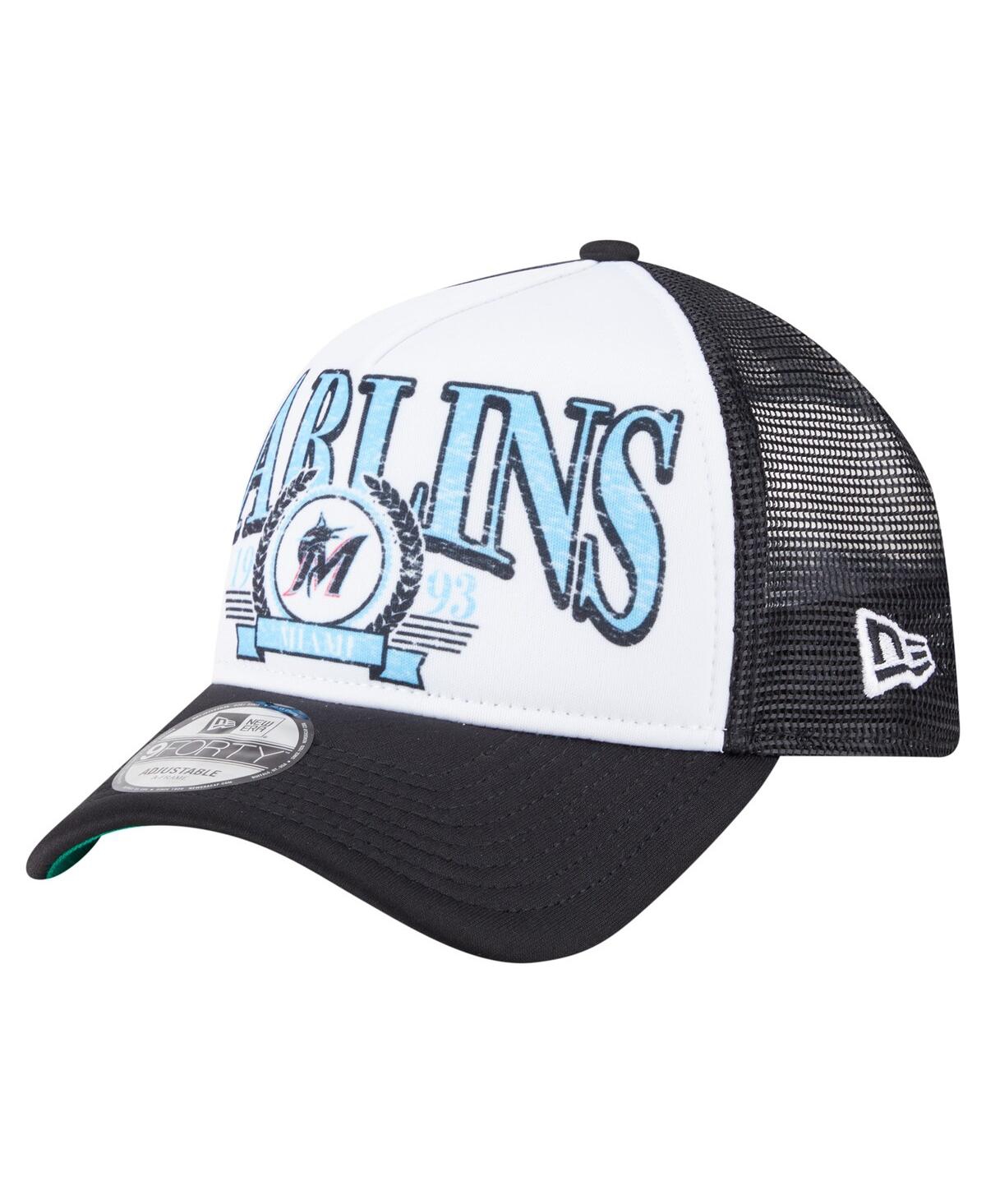 Click here for New Era Mens Black Miami Marlins Distressed 9FORTY... prices