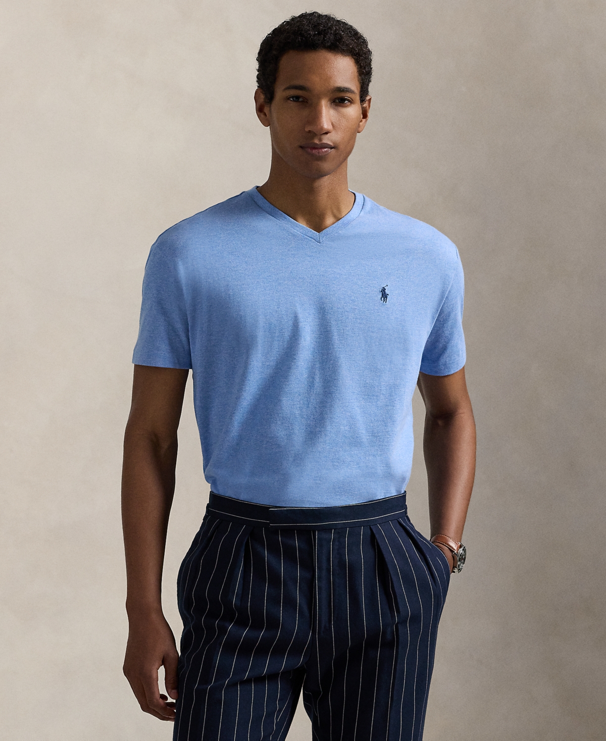 Click here for Polo Ralph Lauren Mens Classic-Fit V Neck T-Shirt... prices