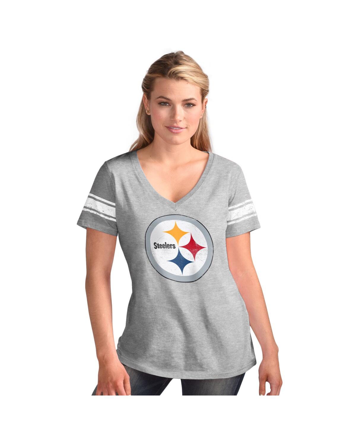 Click here for G-iii 4Her by Carl Banks Womens Heather Gray Pitts... prices