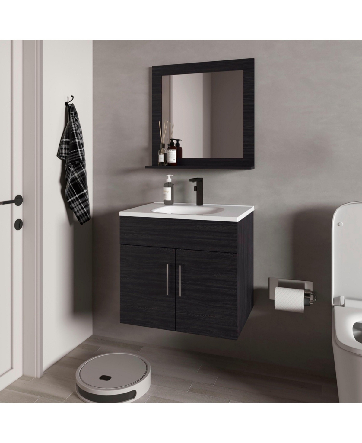 Click here for Slater Floating Bathroom Vanity Set with Sink  Two... prices